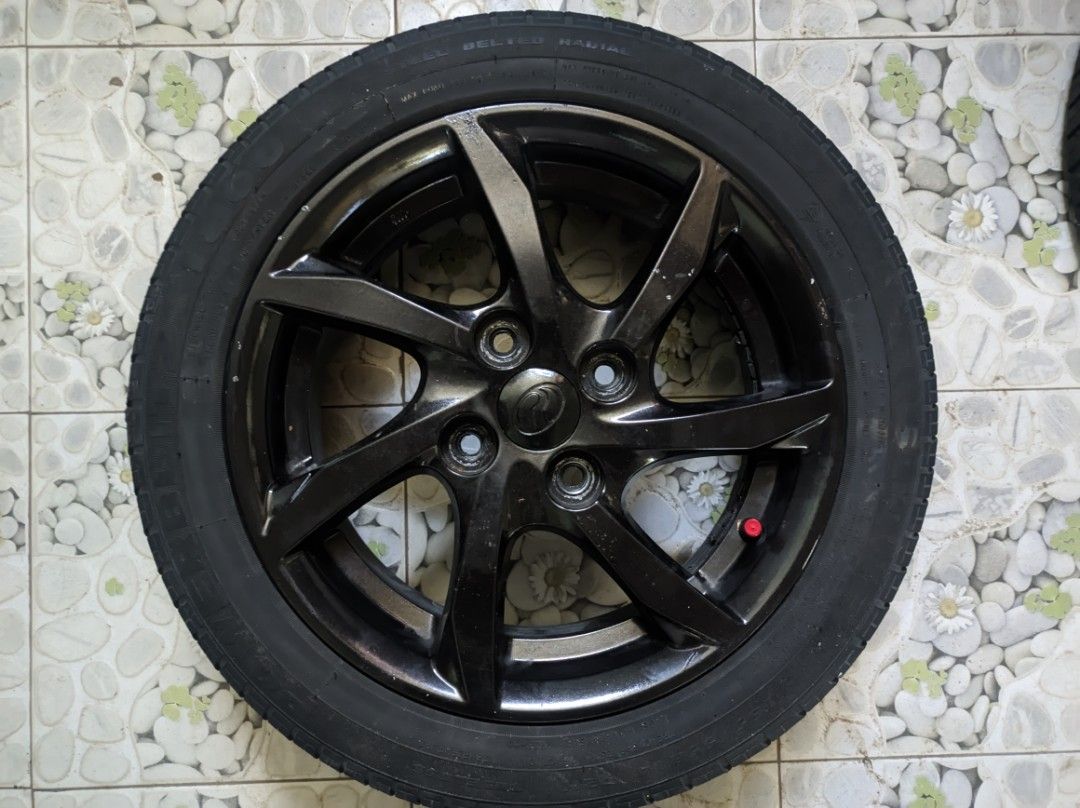 Rim myvi G3 14 sekali tayar, Auto Accessories on Carousell