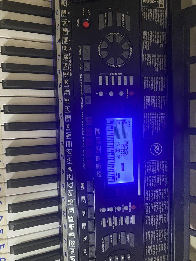 RJ prodigy keyboard 61-keys, Hobbies & Toys, Music & Media, Musical ...