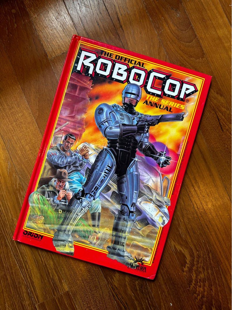 Robocop Annual Book 1996, Hobbies & Toys, Books & Magazines, Fiction & Non-Fiction on Carousell