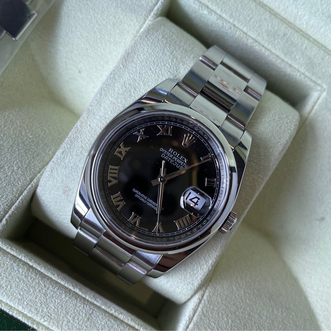 Rolex watch 36mm, Luxury, Watches on Carousell