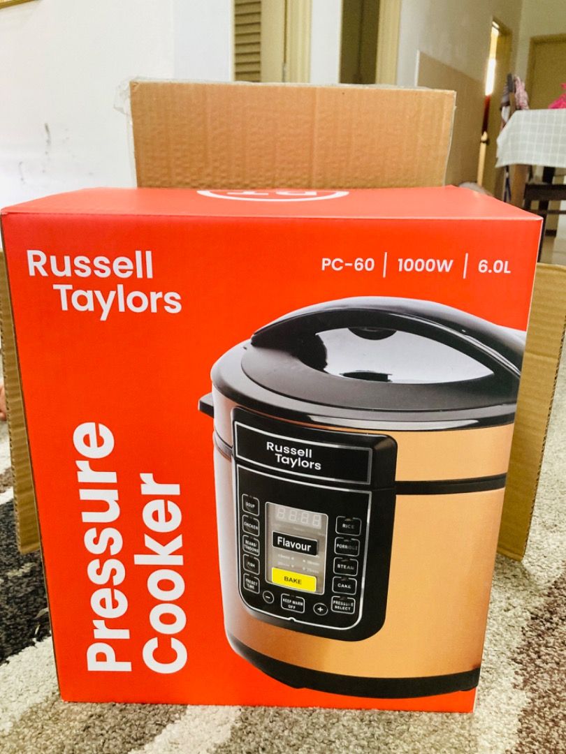 Russell Taylors Pressure Cooker, TV & Home Appliances, Kitchen ...