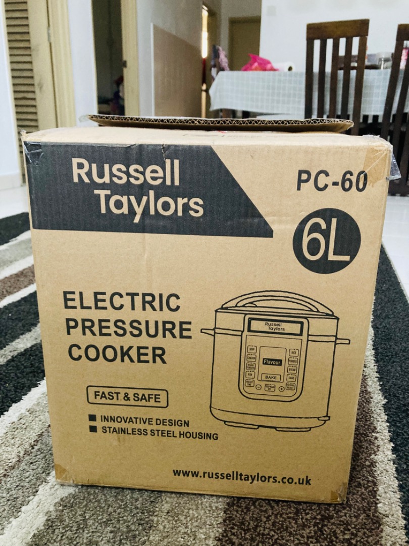 Russell Taylors Pressure Cooker, TV & Home Appliances, Kitchen ...