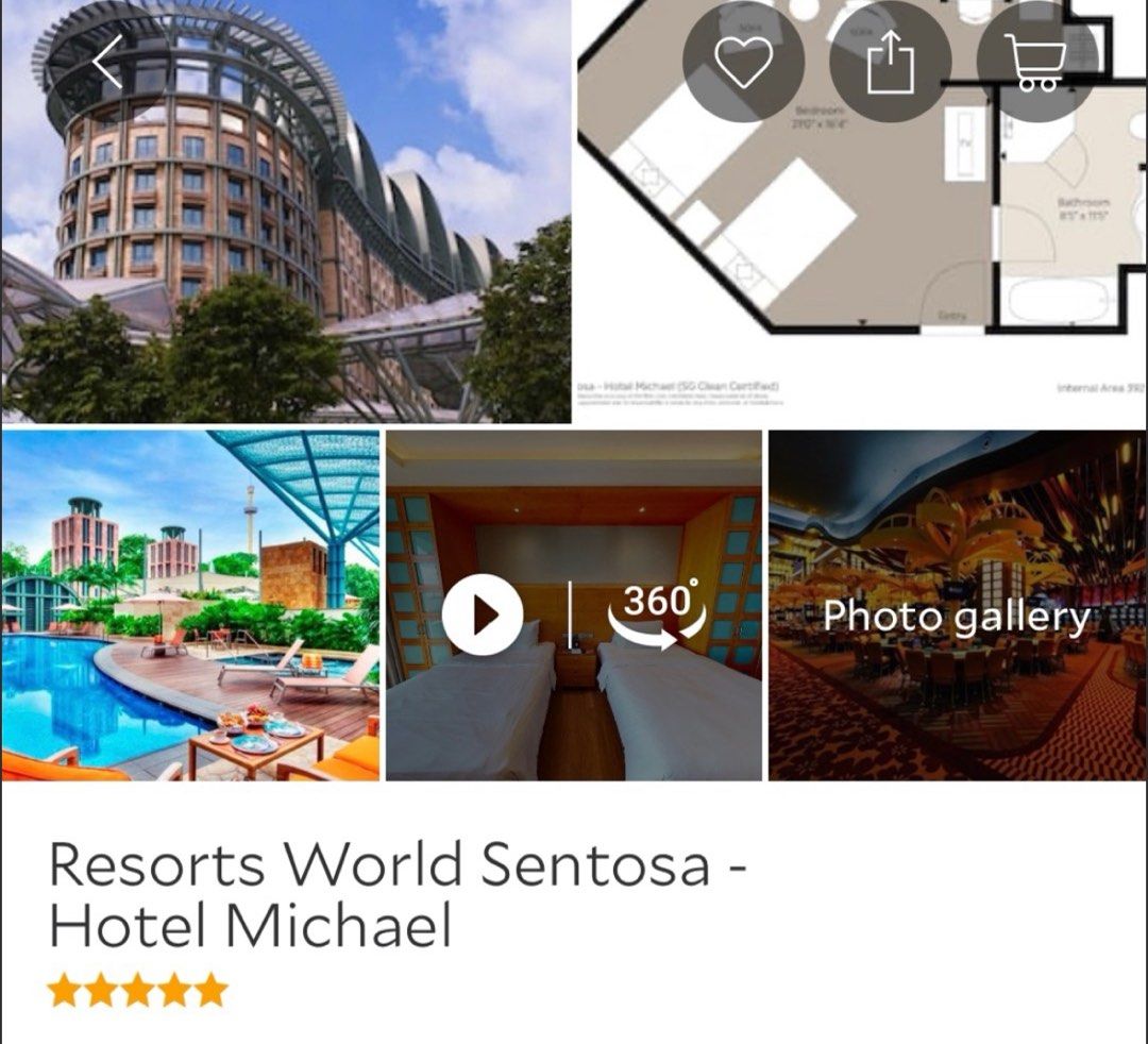 RWS SENTOSA HOTEL STAY - DEC2023, Tickets & Vouchers, Local Attractions ...
