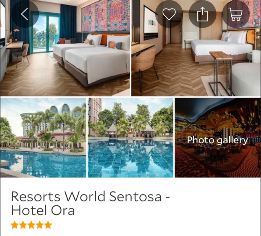 RWS SENTOSA HOTEL STAY - DEC2023, Tickets & Vouchers, Local Attractions ...