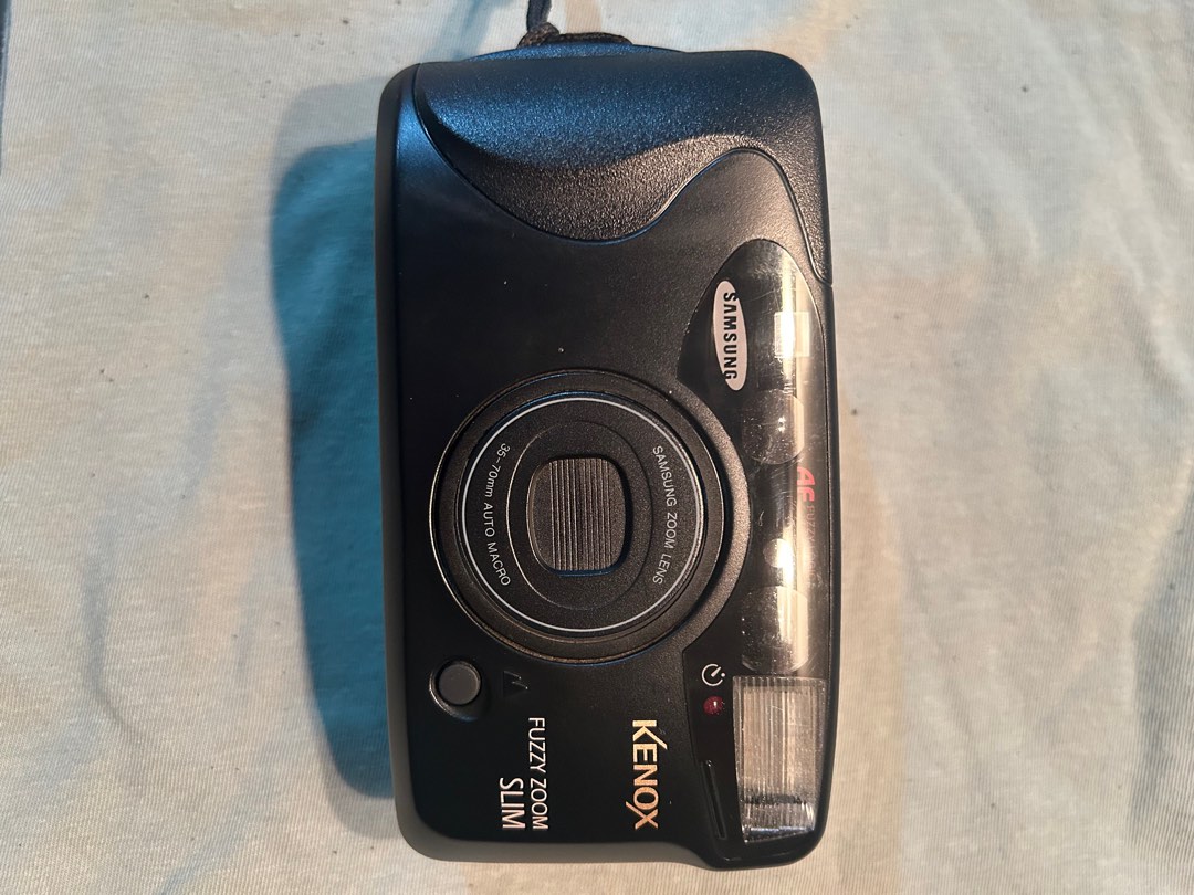 Samsung Kenox Fuzzy Slim Zoom Film Camera, Photography, Cameras on ...