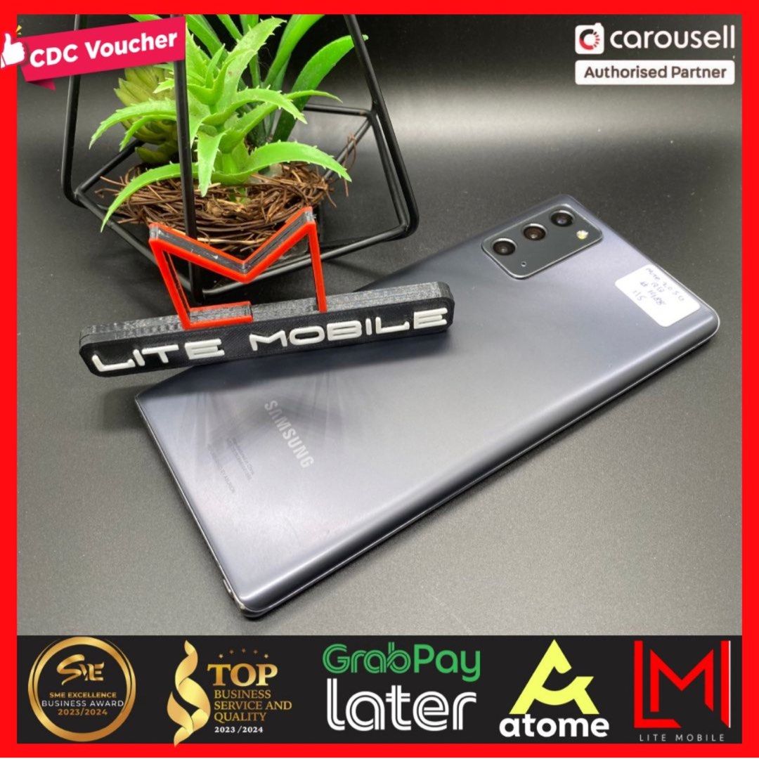 Samsung Note 20 5G 128GB Black 128 GB, Mobile Phones & Gadgets, Mobile ...