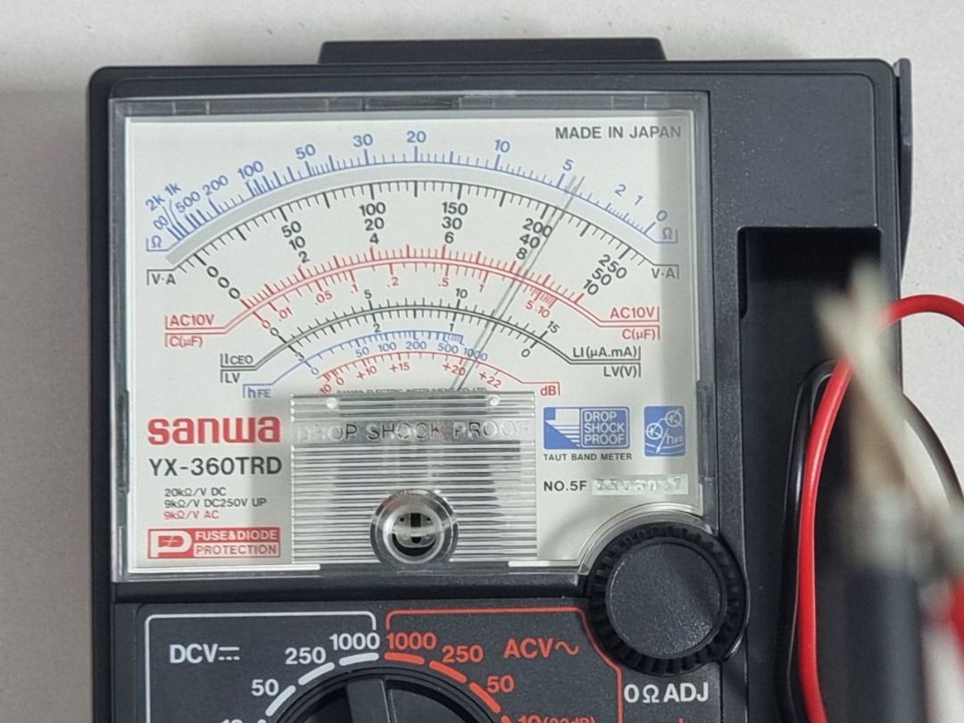 SANWA YX360TRF - Analog Multimeter (JAPAN), Mobile Phones & Gadgets ...