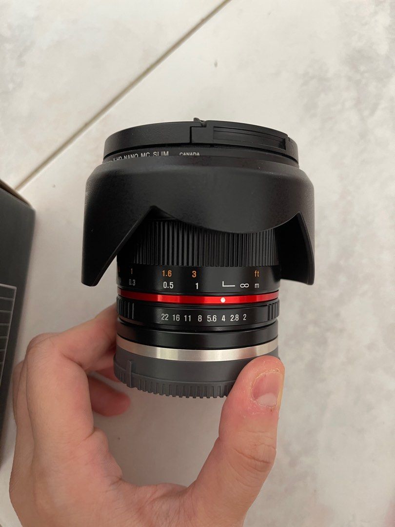 Samyang Sony mount 12mm F1.2 ultra wide angle, Photography, Lens & Kits ...