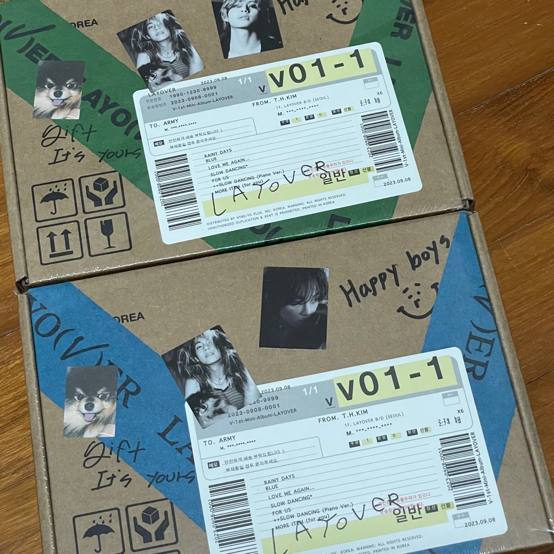 SEALED V LAYOVER ALBUM + WV PVC PC, Hobbies & Toys, Music & Media, CDs ...