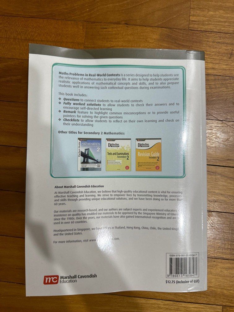 Sec 2 Problems In Real-World Contexts, Hobbies & Toys, Books & Magazines, Assessment Books on ...