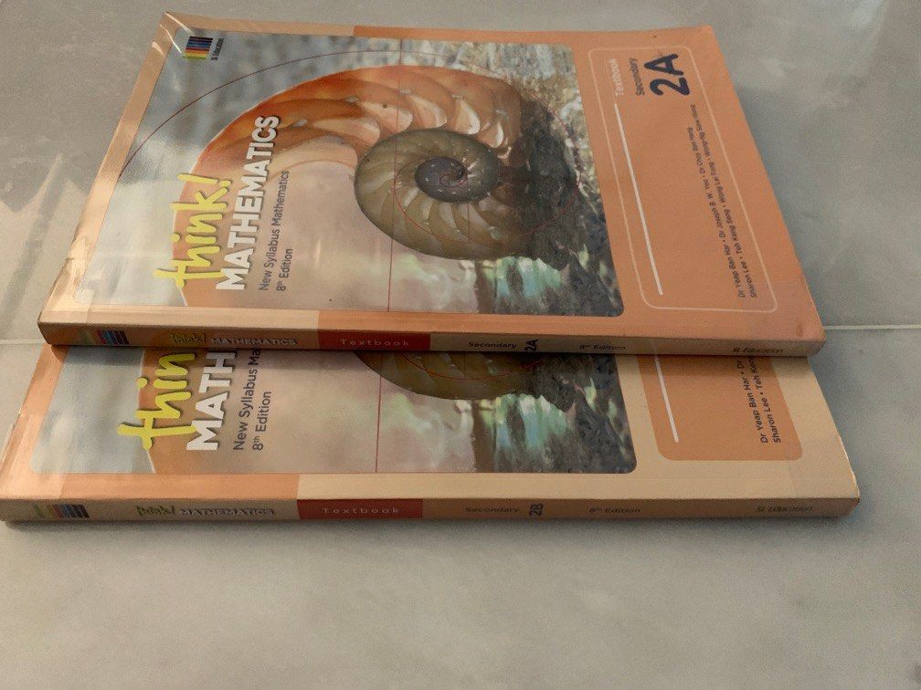 Secondary 2 Express - Think Mathematics Textbook (8th edition), Hobbies ...
