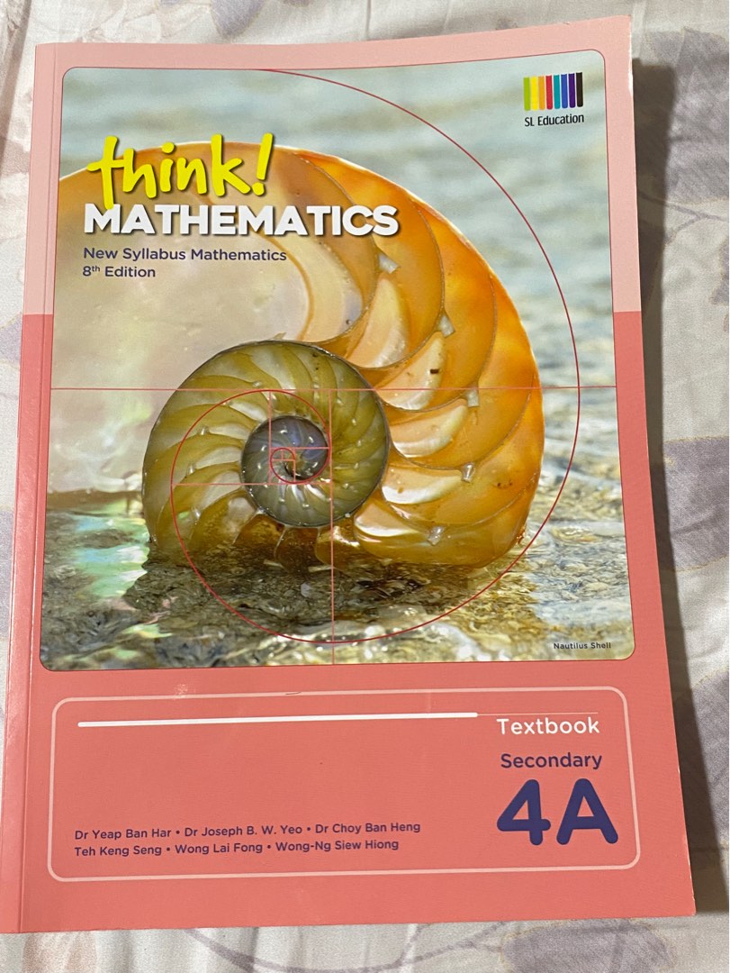 Secondary 4 E-Math Textbook, Hobbies & Toys, Books & Magazines ...