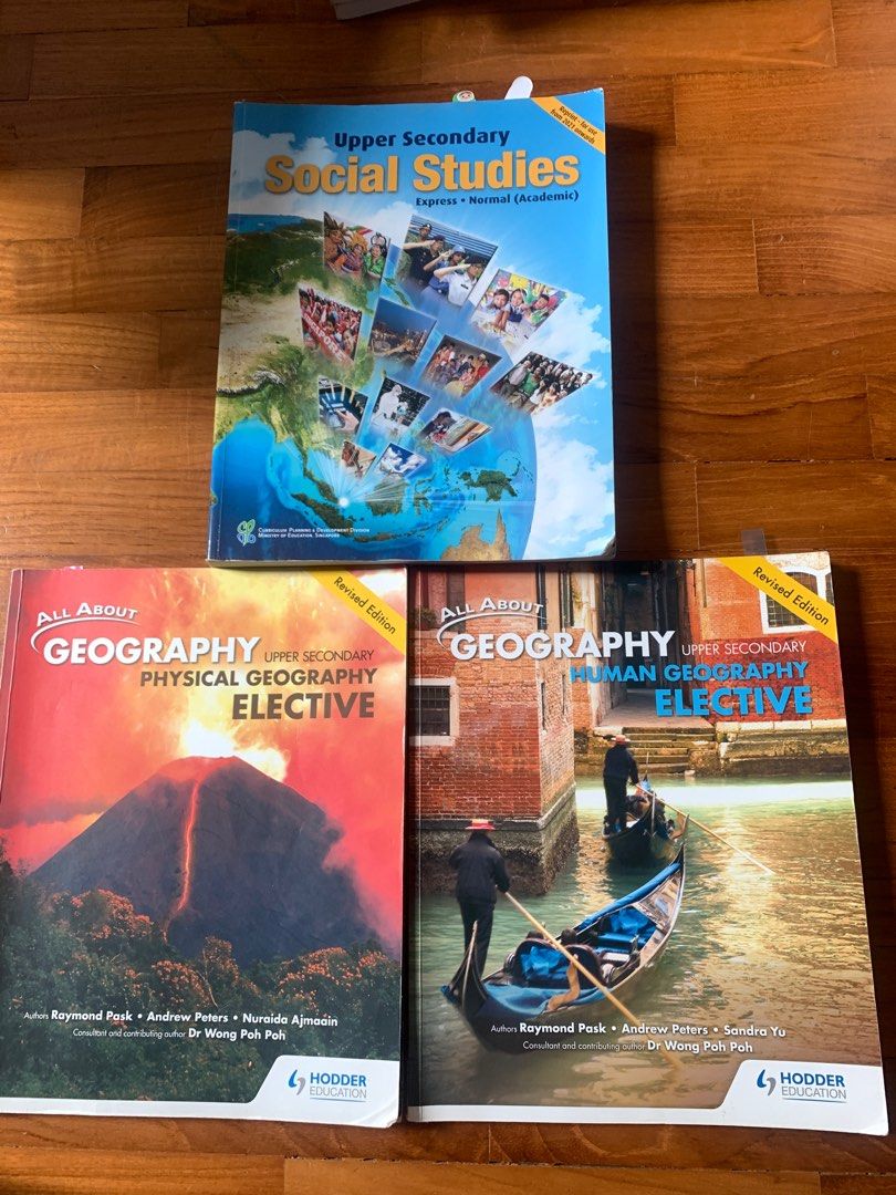 Secondary school humanities textbooks elective geography physical and ...