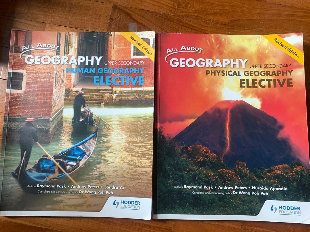 Secondary school humanities textbooks elective geography physical and ...
