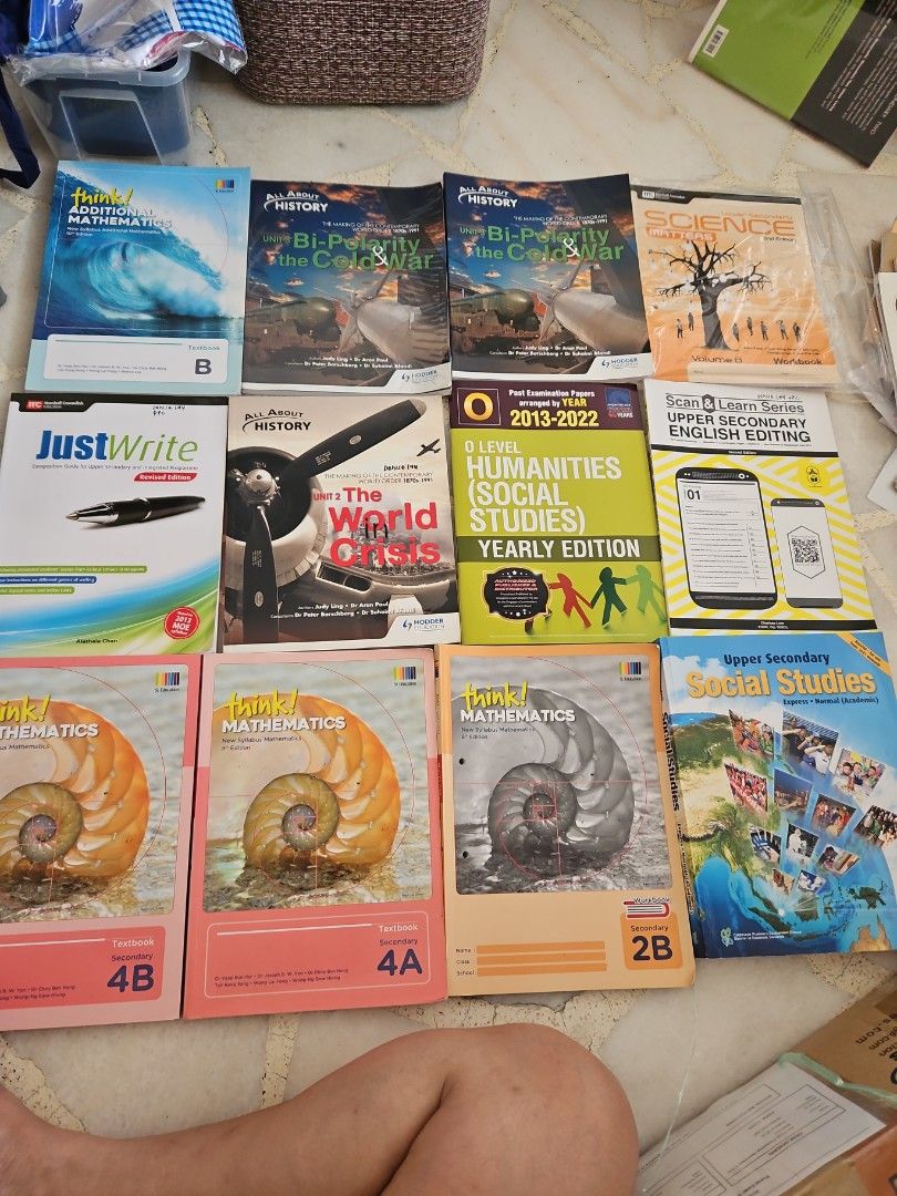 Secondary textbooks and work book, Hobbies & Toys, Books & Magazines ...