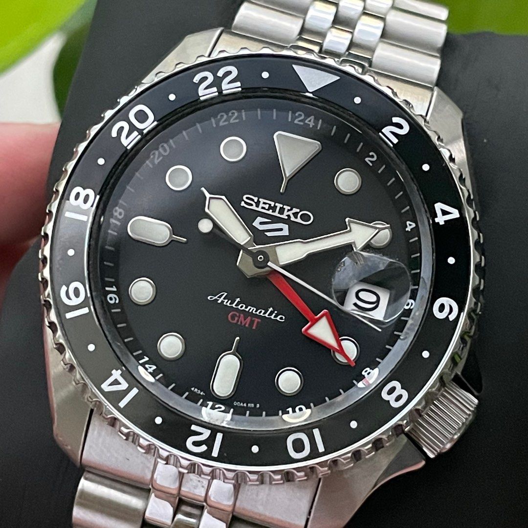 Seiko 5 Sports - GMT Black SSK001 / SSK001K1 - 5KX, Men's Fashion ...