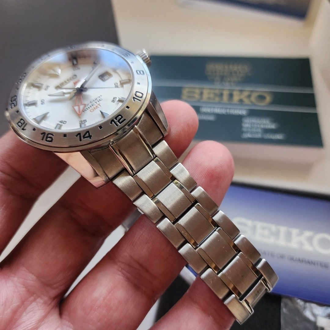 Seiko Sportura Polar Kinetic GMT SUN025 aka Explorer GMT, Men's Fashion ...