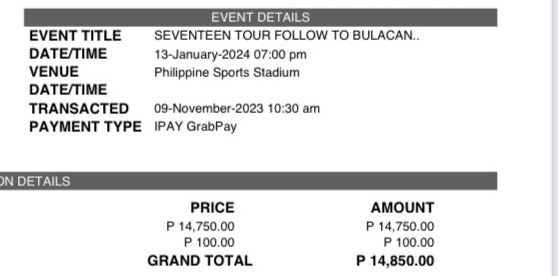 Seventeen Follow Tour in Bulacan, Tickets & Vouchers, Event Tickets on ...