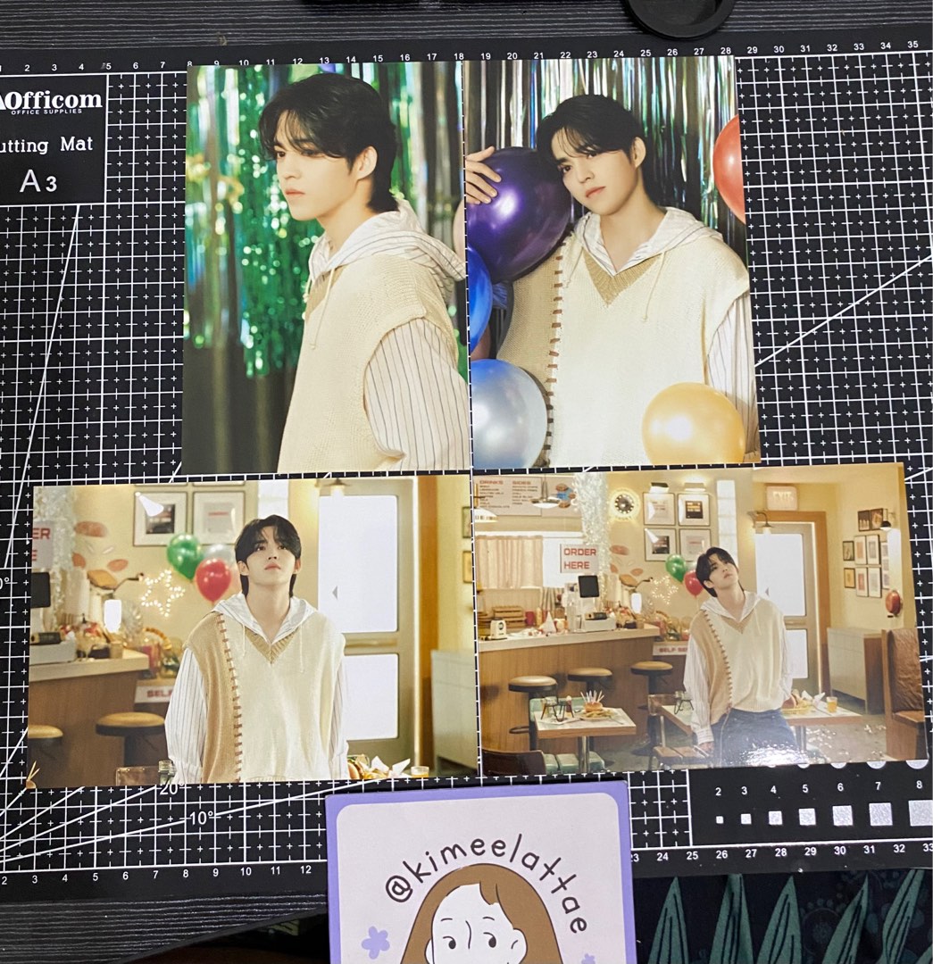 SEVENTEEN SVT HAPPY S.COUPS DAY BIRTHDAY BOX VERSION 3 PHOTO SET ...