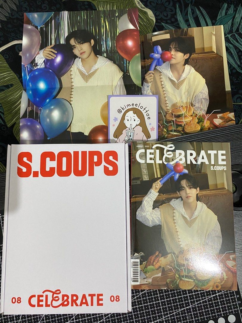 SEVENTEEN SVT HAPPY S.COUPS DAY BIRTHDAY BOX VERSION 3 - Outbox, Photobook, & Mini Poster Set ...