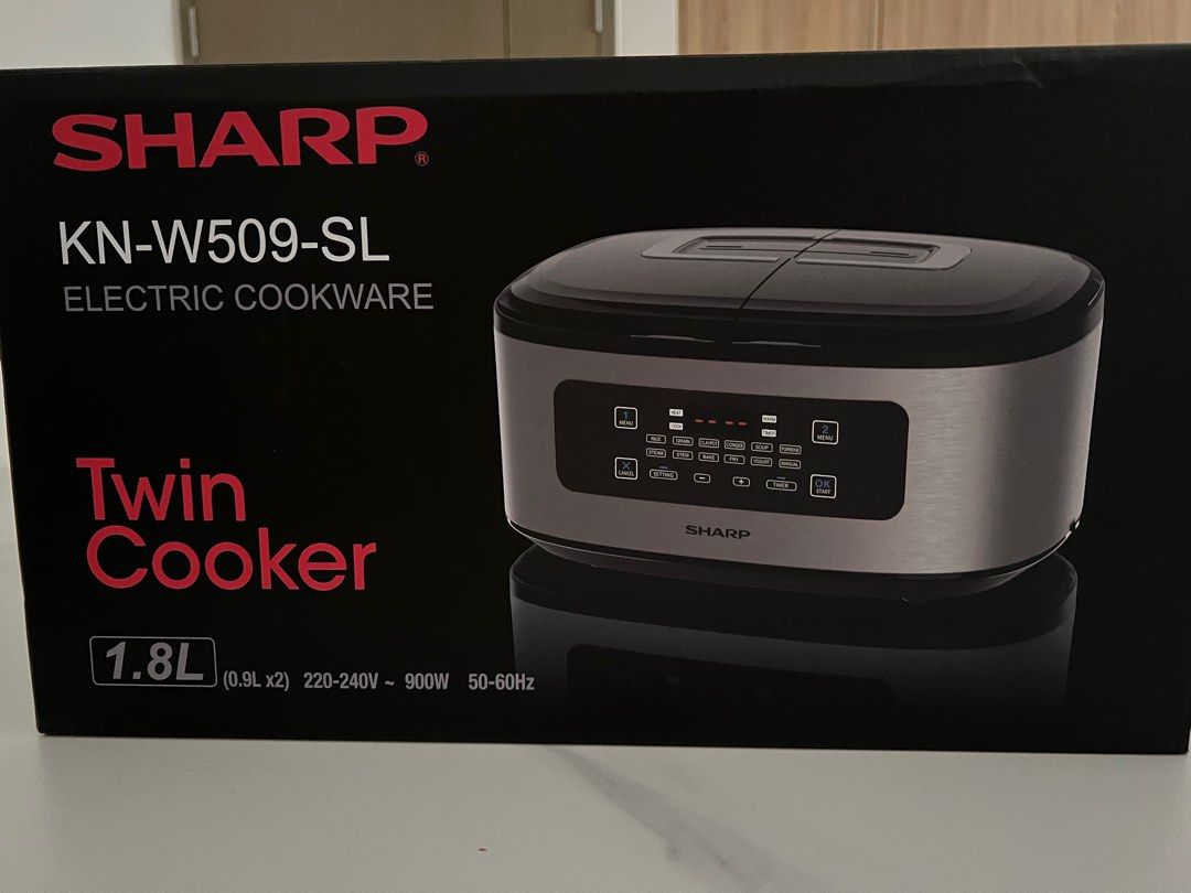 Sharp Twin Cooker, TV & Home Appliances, Kitchen Appliances, Cookers on ...