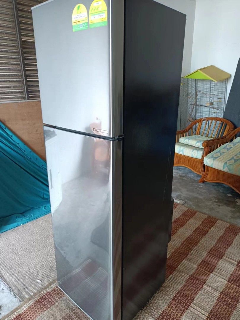 Sharp two doors Fridge 255L, TV & Home Appliances, Kitchen Appliances ...