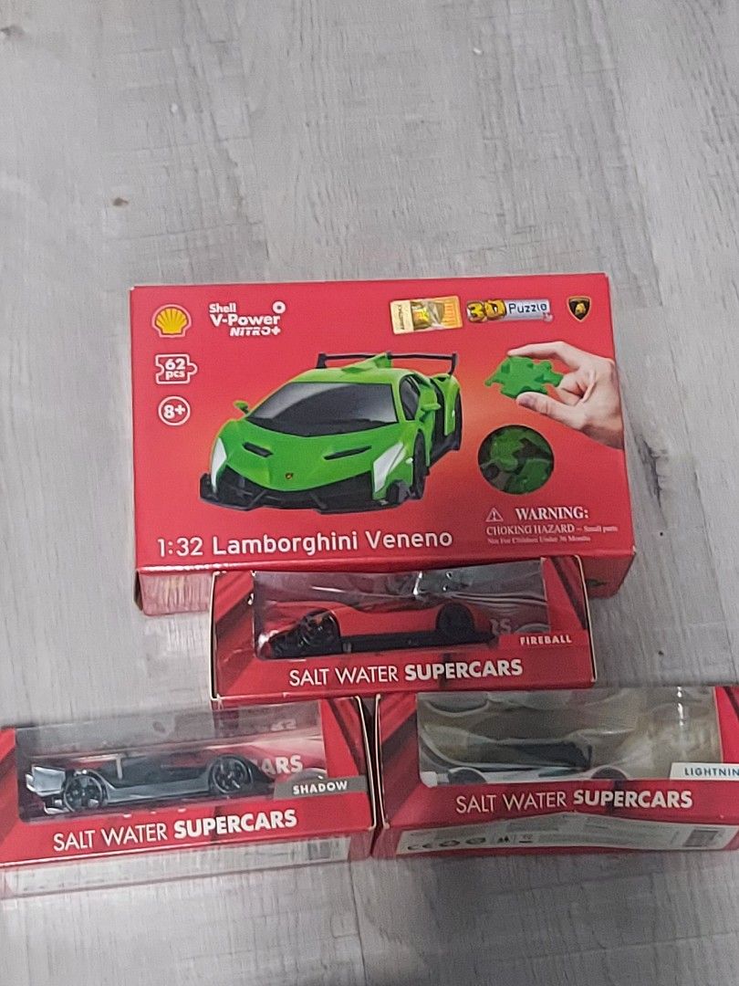 Shell v-power nitro cars, Hobbies & Toys, Toys & Games on Carousell