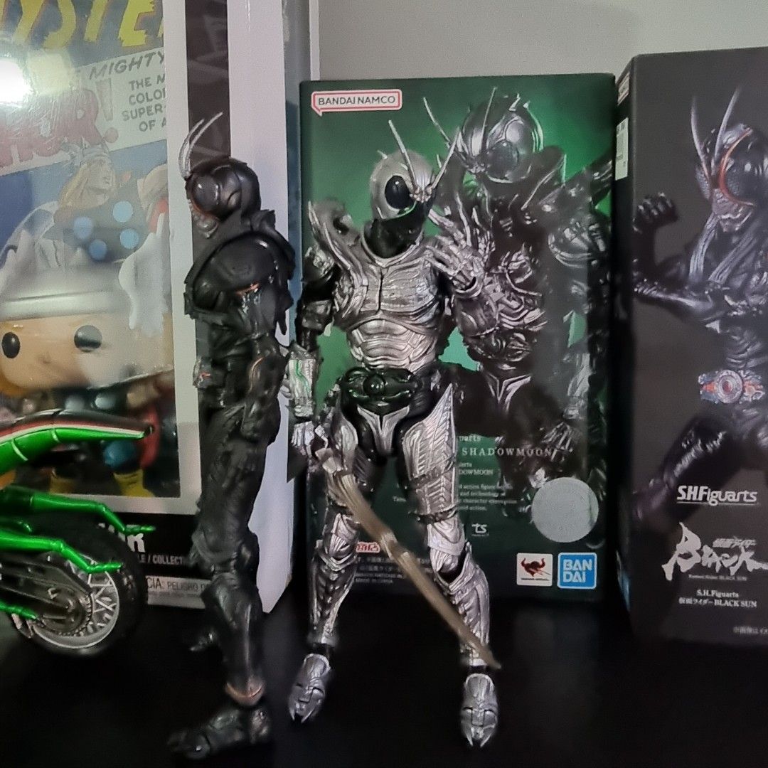 SHF KAMEN RIDER BLACK SUN/SHADOWMOON, Hobbies & Toys, Toys & Games on ...