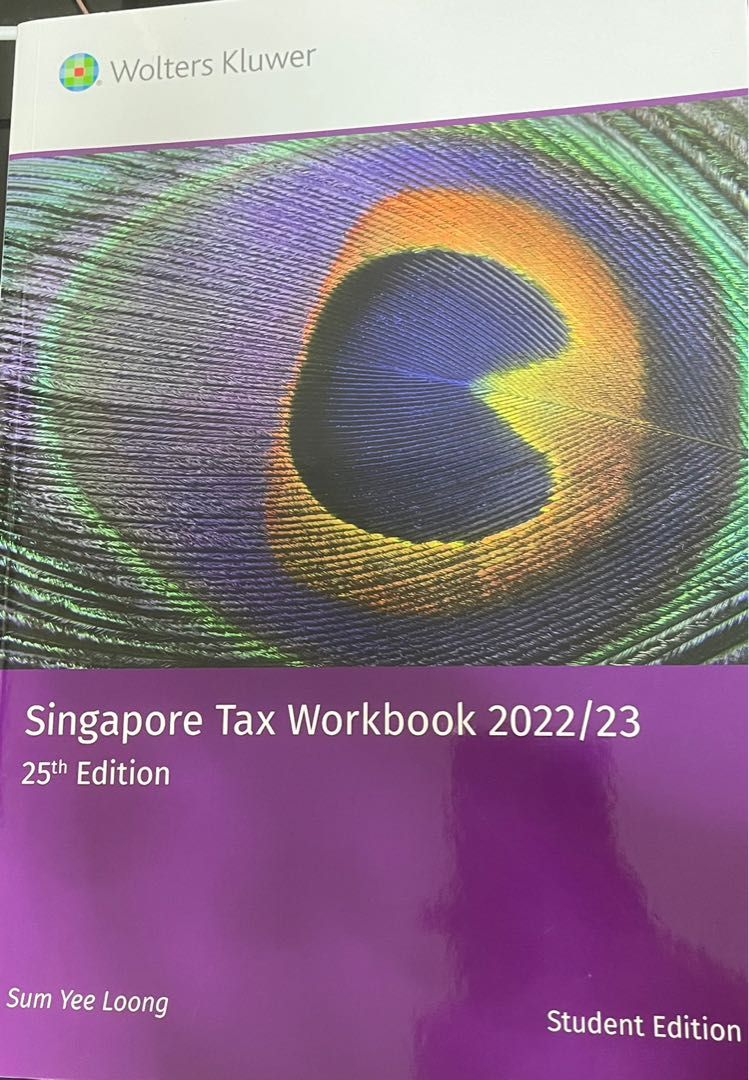 Singapore Tax Workbook 2022/2023, Hobbies & Toys, Books & Magazines ...