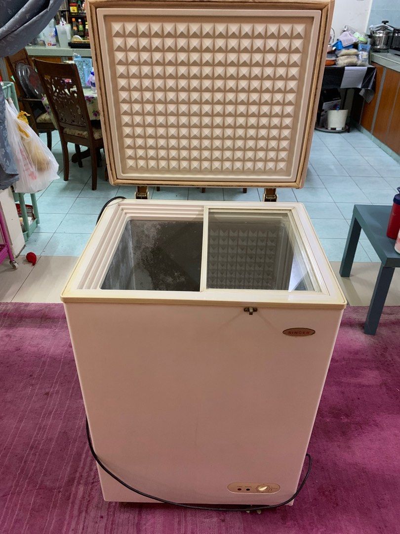 Singer Chest Freezer CF3100G, TV & Home Appliances, Kitchen Appliances ...