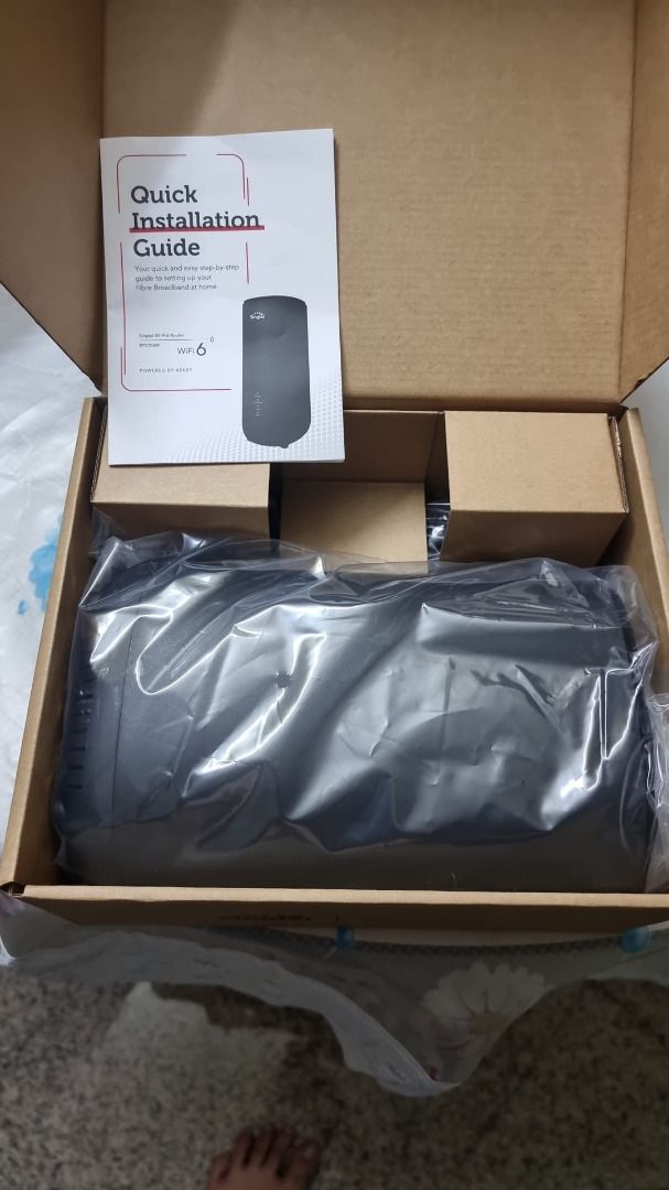 Singtel WI-FI 6 ROUTER RT5703W, Computers & Tech, Office & Business ...