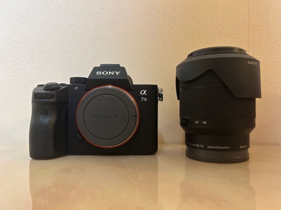 Sony a7III a73 + 28-70mm f/3.5-5.6 lens, 攝影器材, 相機 - Carousell