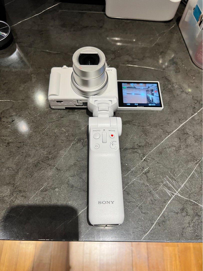 Sony ZV 1 Mark 2 - Latest Model in White, Photography, Cameras on Carousell