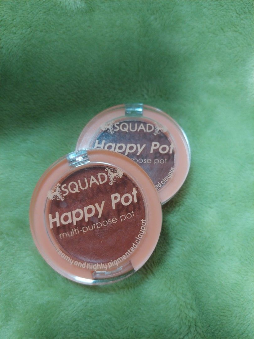 SQUAD COSMETICS Happy Pot old packaging (Varsity & Campus Crush), Beauty & Personal Care, Face ...