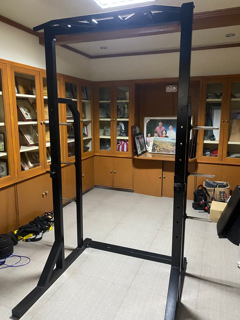 Squat Rack/ Pull Up Rack, Sports Equipment, Exercise & Fitness, Cardio & Fitness Machines on ...