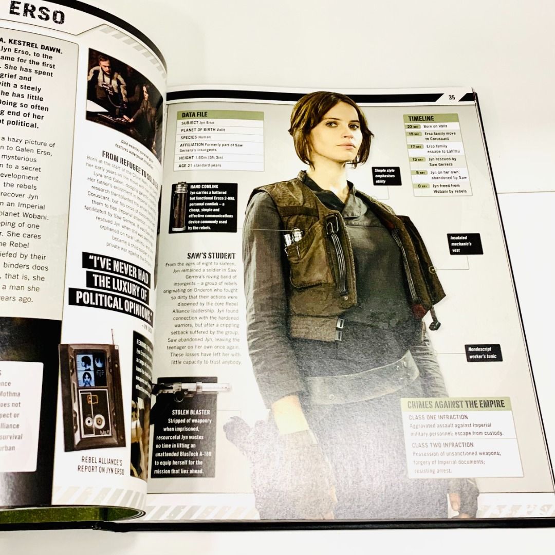 Star Wars Rogue One The Ultimate Visual Guide (hardcover), Hobbies ...