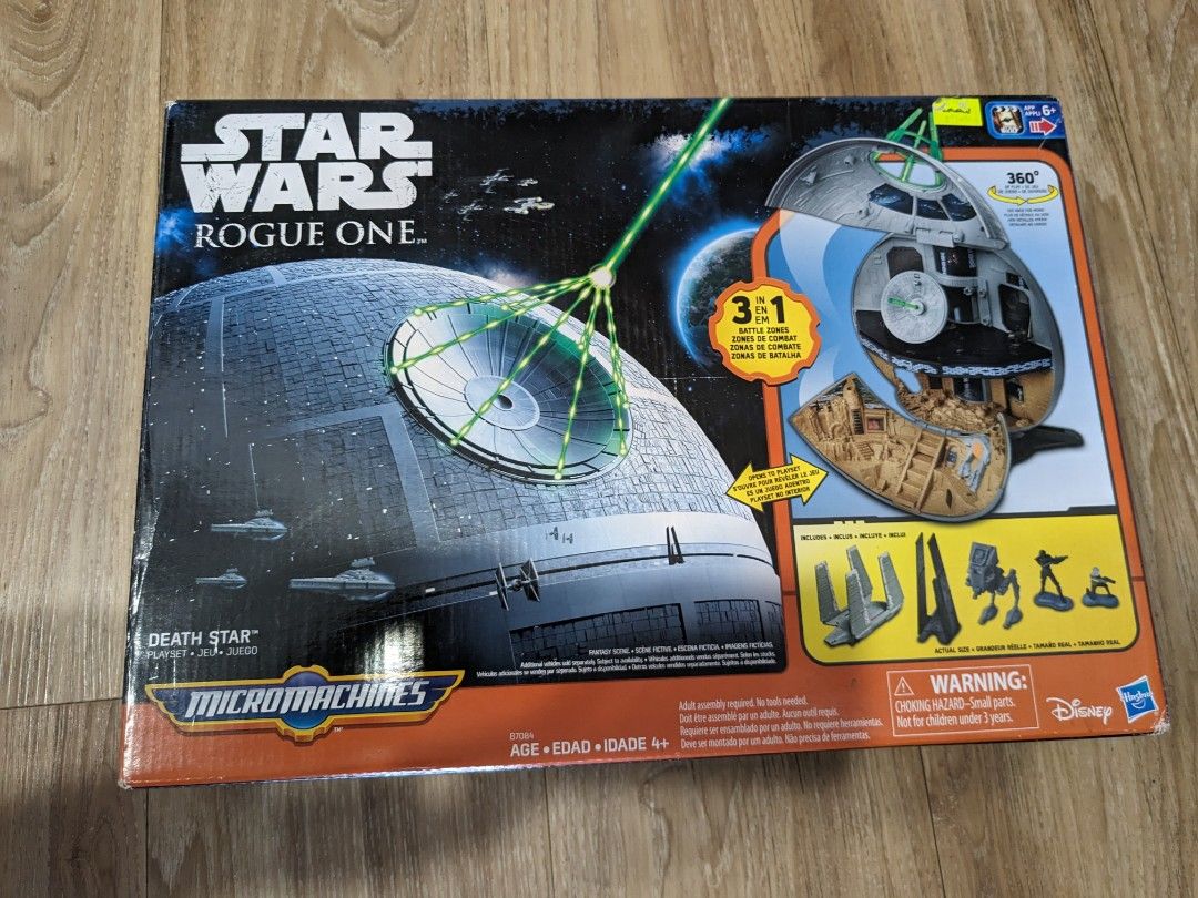 Starwars rogue one micro machines death star, Hobbies & Toys, Toys ...