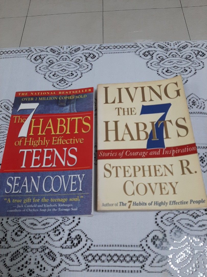 Stephen Covey-The 7 habits books, Hobbies & Toys, Books & Magazines ...