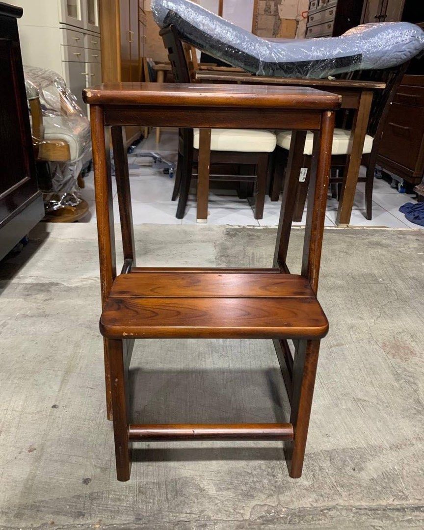 Stepper solid wood, Furniture & Home Living, Outdoor Furniture on Carousell