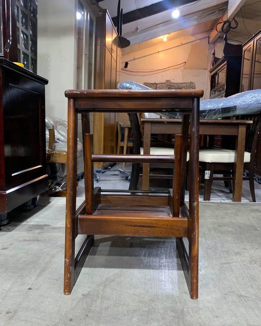 Stepper solid wood, Furniture & Home Living, Outdoor Furniture on Carousell
