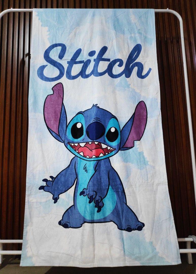 Stitch Bath Towel/ Cotton Towel/ Branded Towel/ Lilo and stitch ...