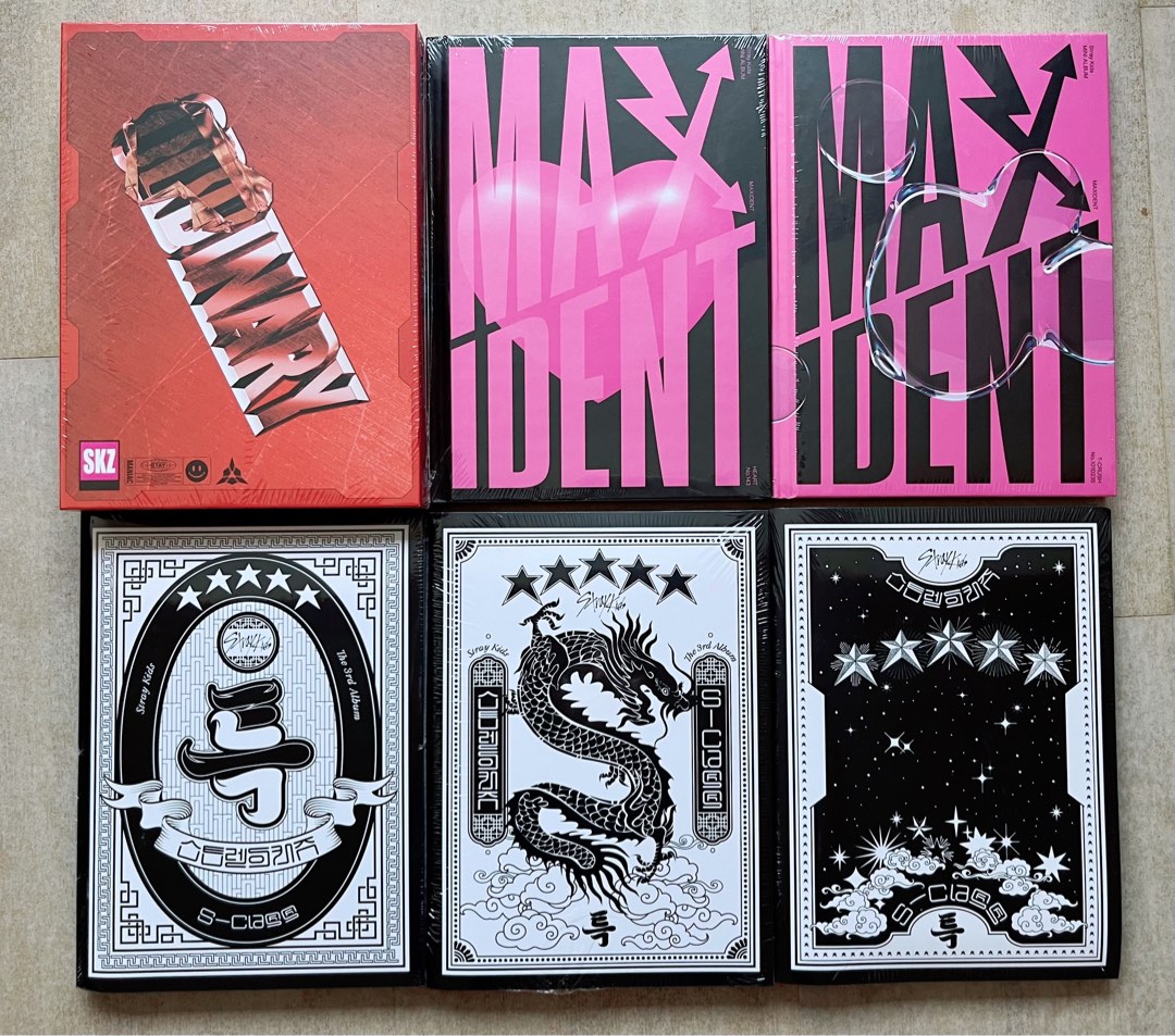 stray kids sealed maxident 5 star albums, Hobbies & Toys, Memorabilia ...