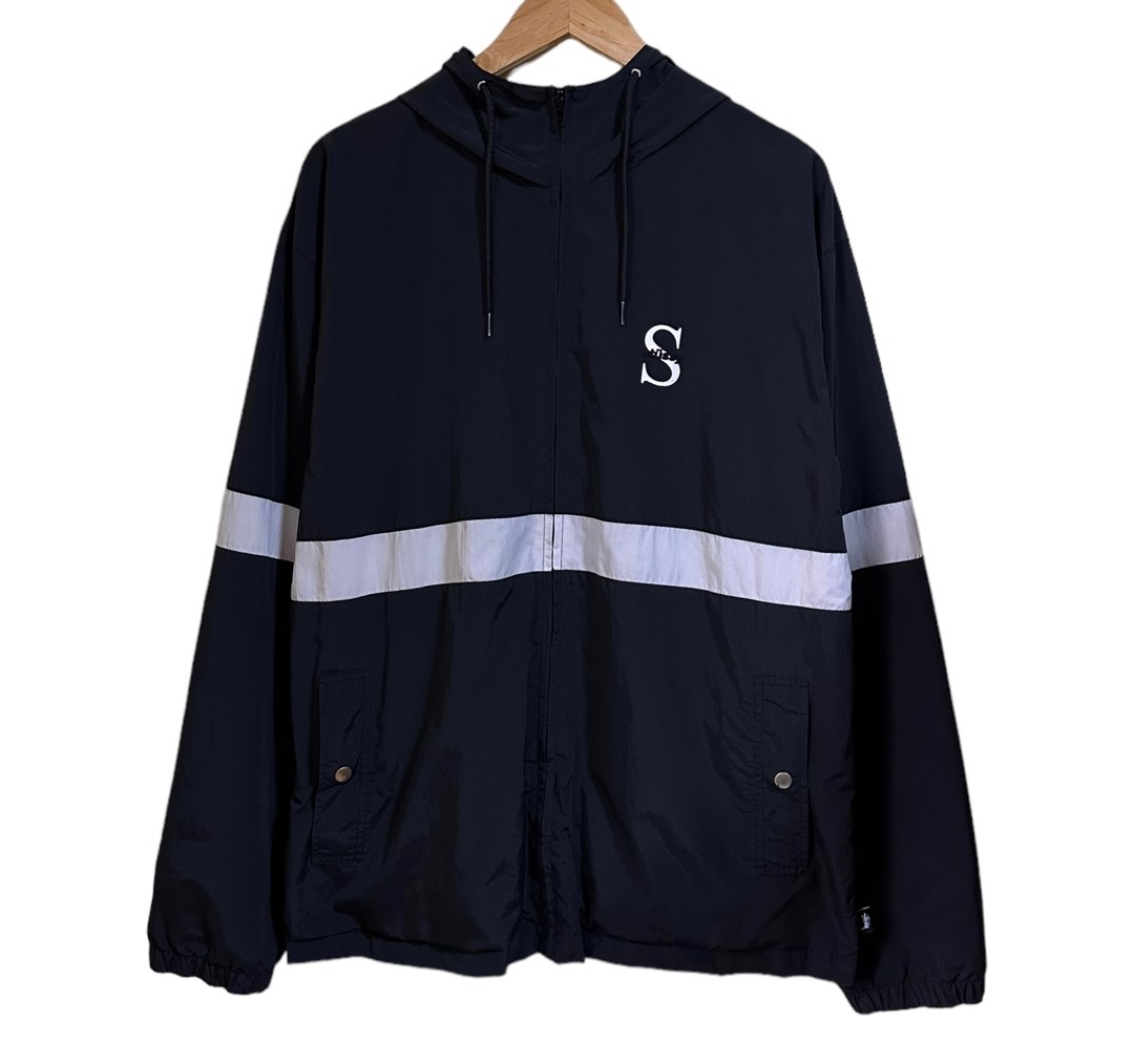 Stussy Windbreaker Jacket, Men's Fashion, Activewear on Carousell