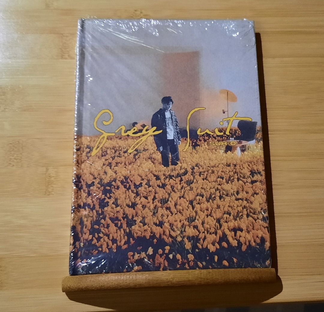 SUHO Grey Suit Self-Portrait Album and Digipack, Hobbies & Toys, Music ...