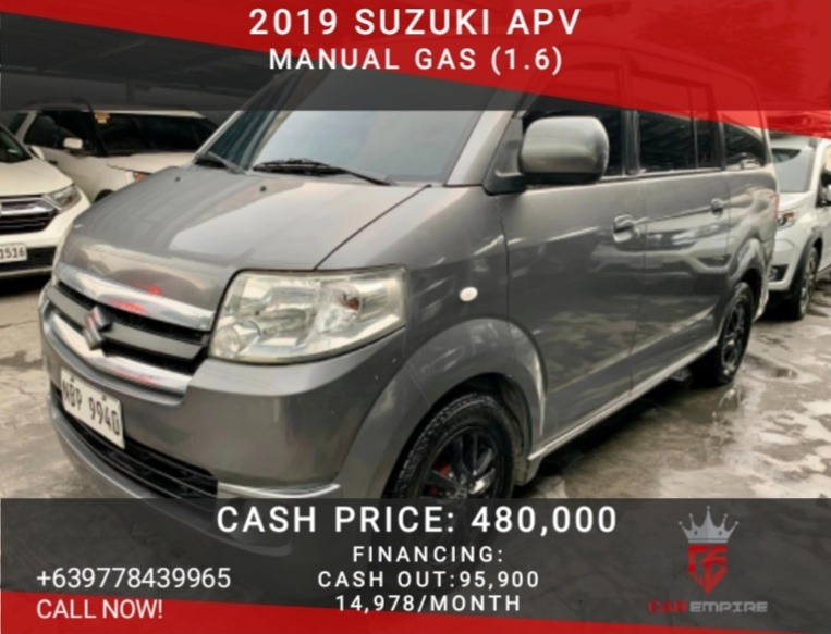 Suzuki APV 2019 1.6 GLX Manual, Cars for Sale, Used Cars on Carousell