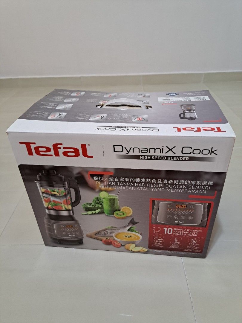 TEFAL BL967 Dynamix Cook High Speed Cooking Blender, TV & Home Appliances, Kitchen Appliances ...