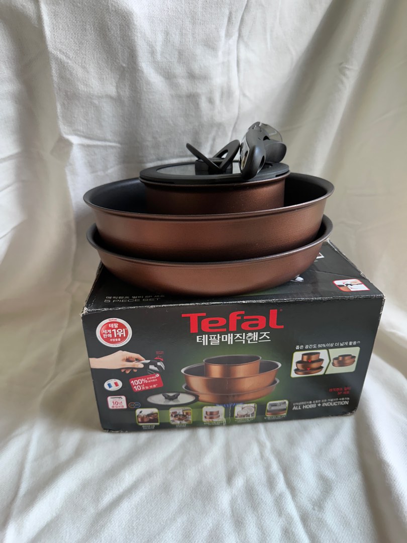 Tefal Ingenio Resource 5pc set - well used, Furniture & Home Living, Kitchenware & Tableware ...
