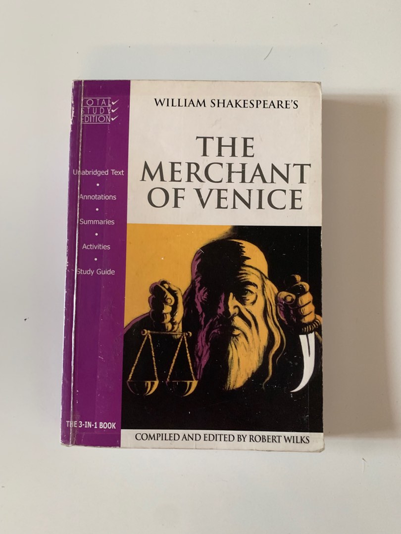 The Merchant Of Venice Total Study Edition, Hobbies & Toys, Books ...
