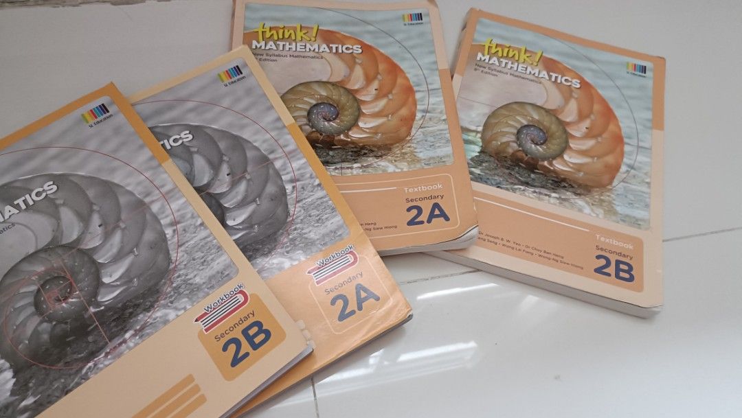 Think Mathematics 2A + 2B, Hobbies & Toys, Books & Magazines, Textbooks ...