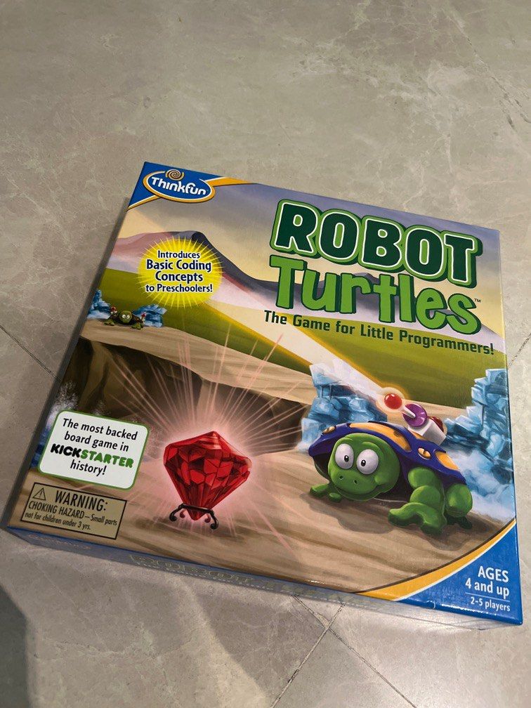 Thinkfun Robot Turtles (intro basic coding concepts to preschoolers ...